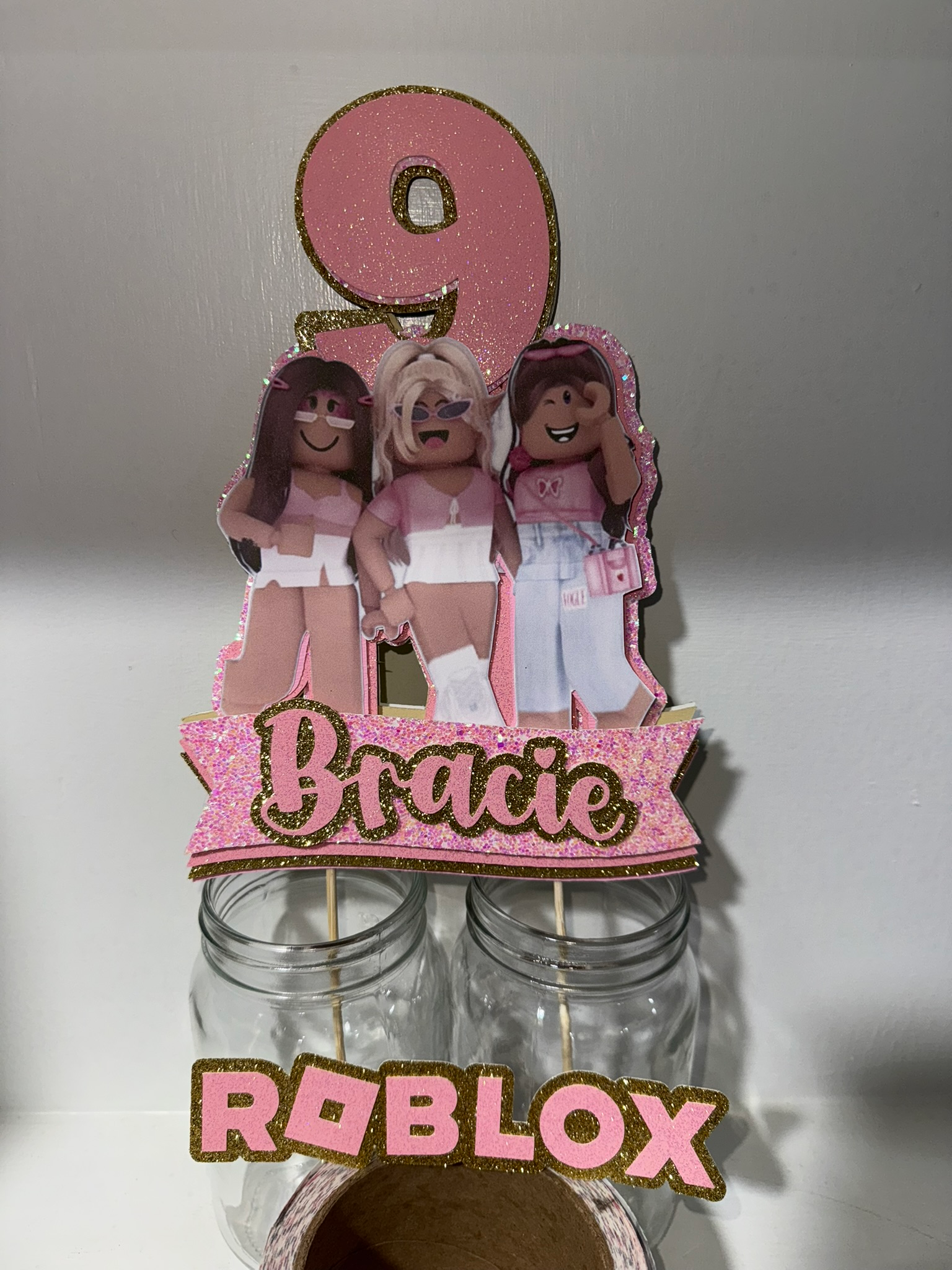Layered Cardstock Cake Topper - KKB Shops